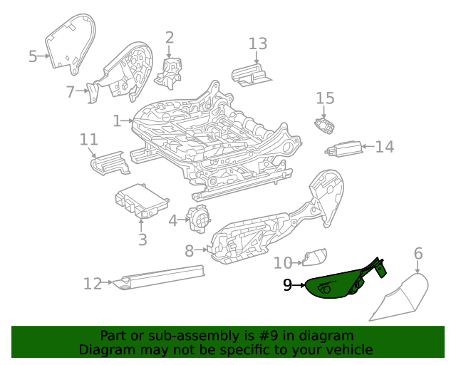 167-919-15-00-9051 - Cushion Shield 2020-2021 Mercedes-Benz | Mercedes ...