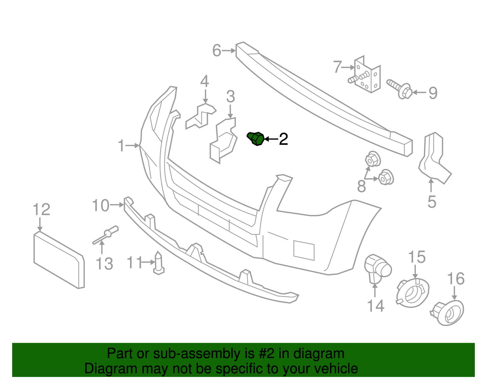 W520720-S300 - Radio Bezel Retainer Nut 2008-2023 Ford | AutoNation Parts