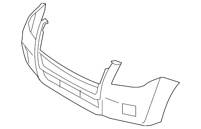 2008-2011 Mercury Mariner Bumper Cover AE6Z-17D957-APTM | TascaParts.com