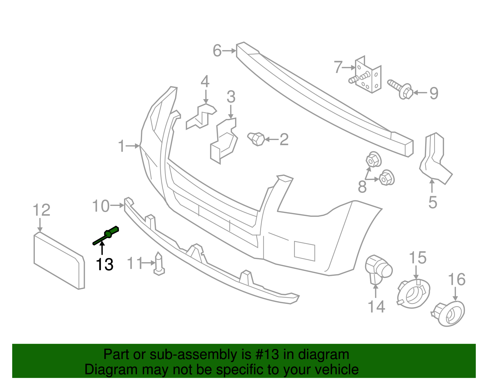 2001-2025 Ford License Plate Bracket Rivet -W705297-S300 | QuirkParts