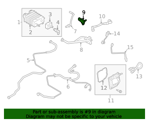 2019-2024 Ford M.A.P Sensor K2GZ-9F479-A | Varsity Ford