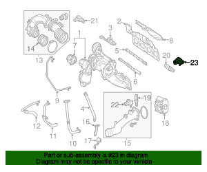 009-153-22-28 - Map Sensor 2014-2023 Mercedes-Benz | AutoNationParts.com