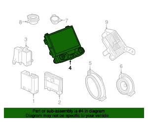 2021-2022 GM Display Unit 42565559 | GMPartsDirect.com