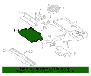 2020-2023 Mercedes-Benz Front Cover 167-680-80-01 | MB OEM Parts