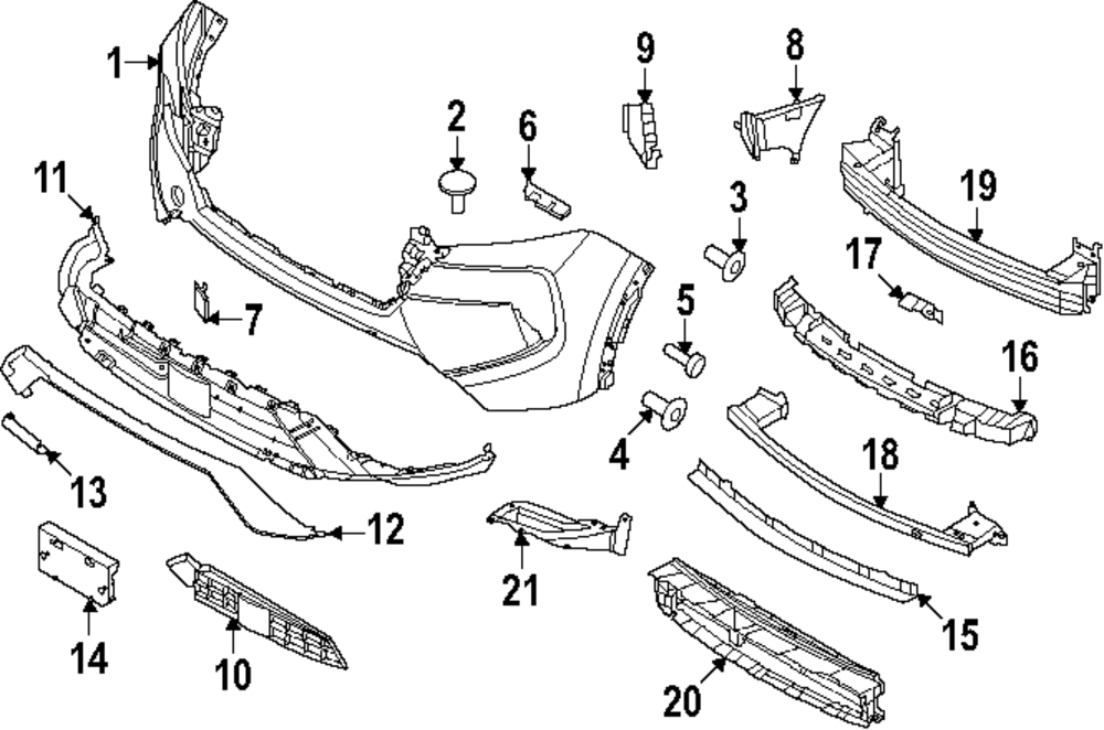 2024-2025 Nissan Rogue Lower Molding 62084-4MT0A | TascaParts.com