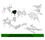 8R0-198-381-B - Mount 2009-2012 Audi | Audi OEM Parts