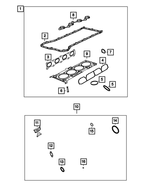 Engine Identification for 2012 Dodge Journey | DodgeParts.com