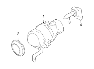 2004-2005 Hyundai XG350 Fog Light 92201-39500 | AutoNationParts.com