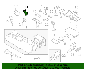 2019-2020 Nissan Altima Power Outlet 25331-6CA0A | TascaParts.com
