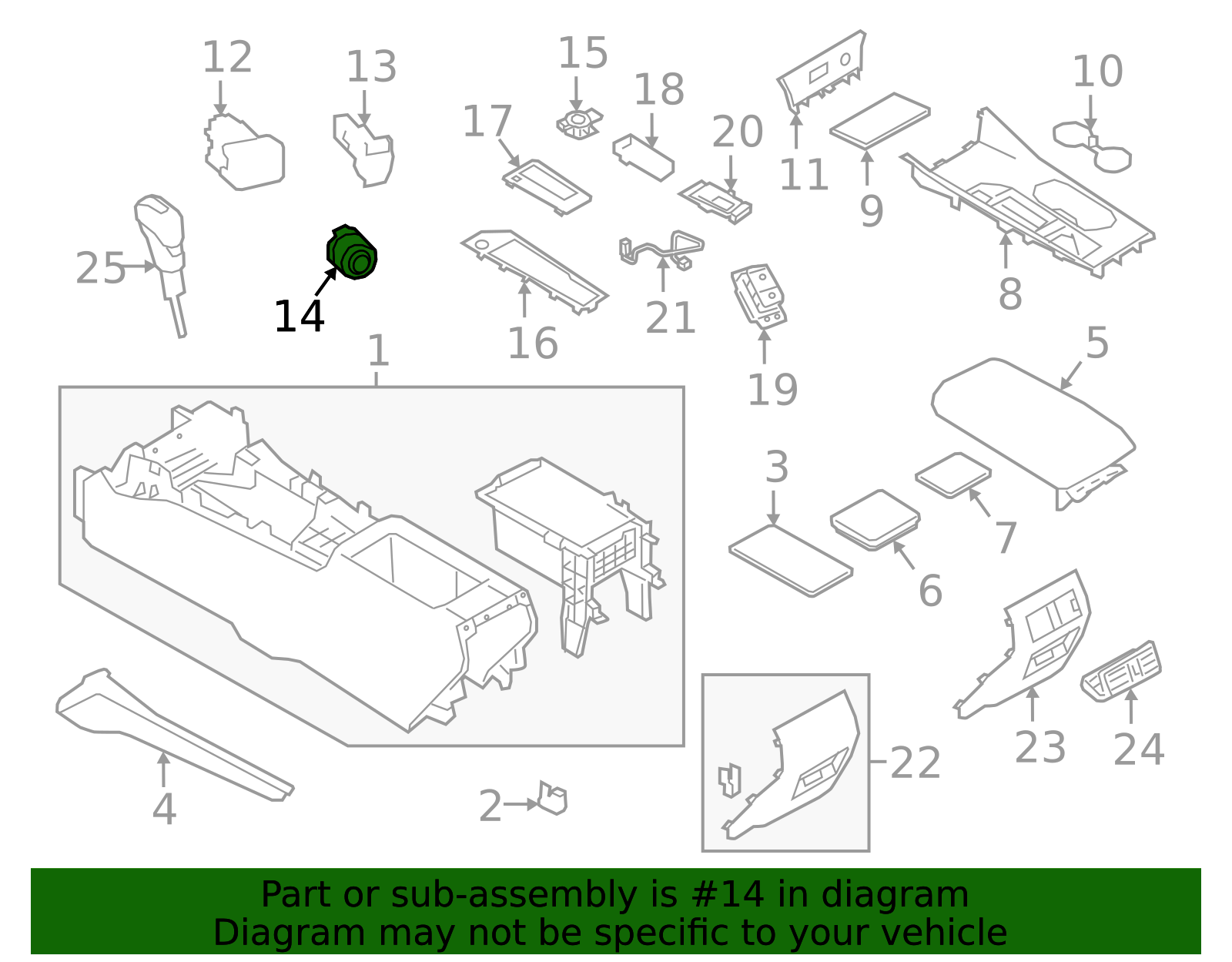 25150-6CA0B - Power Switch - 2019-2025 Nissan Altima | Nissan OEM Parts ...