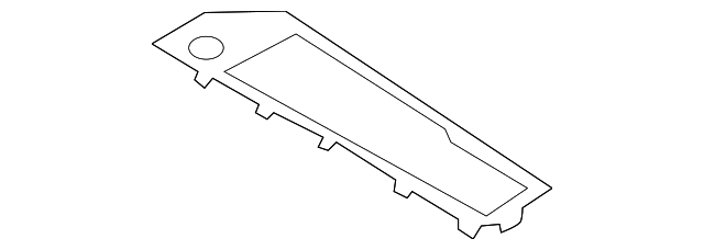 2019-2024 Nissan Altima Escutcheon 969B6-6CA0A | Temecula Nissan Parts