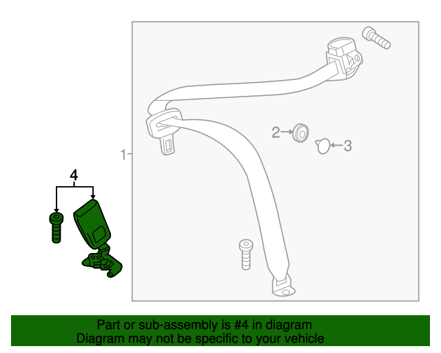 212-860-21-69 - Buckle End 2010-2018 Mercedes-Benz | Mercedes-Benz USA ...