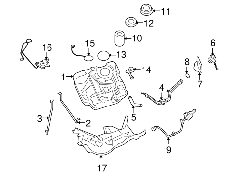 Hardware, Fasteners & Fittings for 2008 Volvo C30 | OEM Parts Online