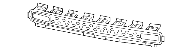 2015-2020 Ram Lower Grille 68271566AA | TascaParts.com