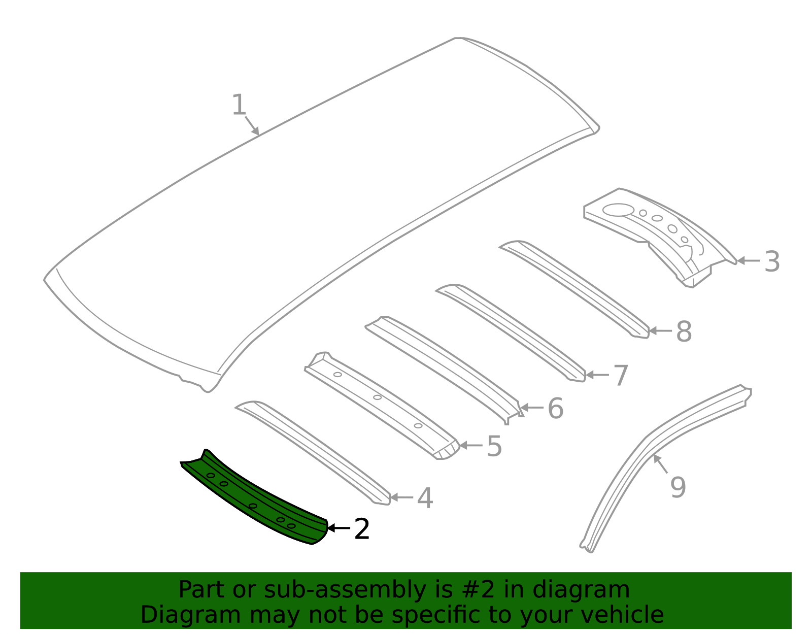 2019-2020 Infiniti QX50 Windshield Header G3210-5NAMA | Faulkner ...