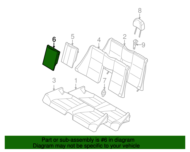 2000-2006 BMW Cover, filling insert, armrest 52-20-8-255-065 ...