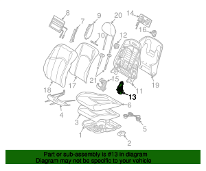 2001-2015 Mercedes-Benz Electric Motor 203-820-13-42 | Mercedes-Benz Parts