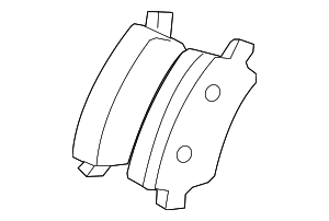 2007-2016 Volvo S80 Rear Pads 30671576 | TascaParts.com