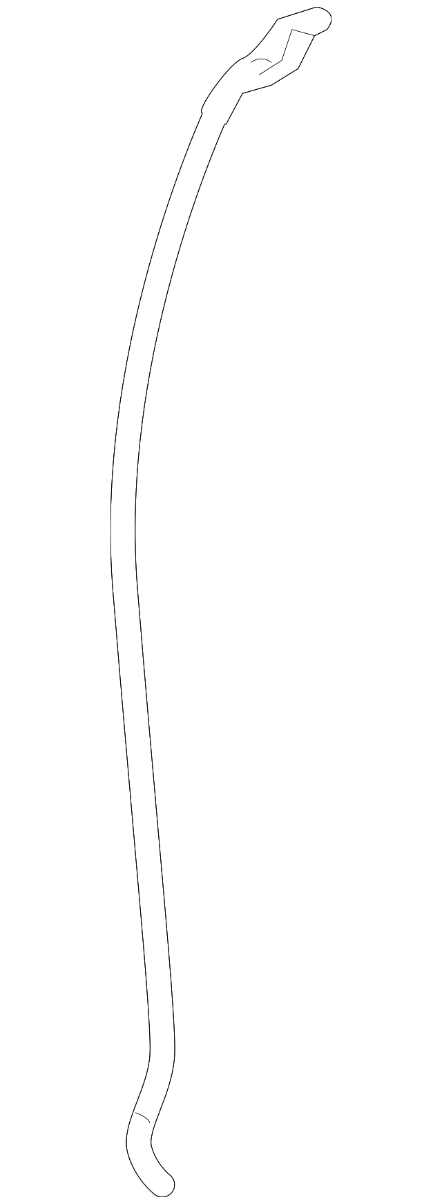 67896-76011 - Side Weather-Strip 2011-2017 Lexus CT200h | Longo Lexus Parts