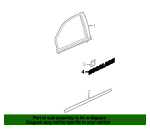 2002-2014 Cadillac Escalade Name Plate 15162148 | GMPartsDirect.com