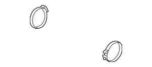 17315-R1A-A01 - Air Flow Tube Clamp 2012-2024 Honda | Honda Parts Online