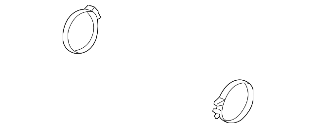 17315-R1A-A01 - Air Flow Tube Clamp 2012-2024 Honda | Honda Parts Online