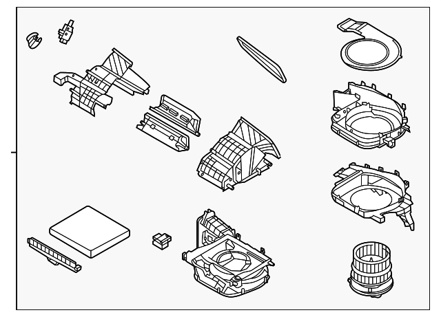 97100-CW000 - Blower Assembly - 2022-2023 Hyundai | hyundaiparts