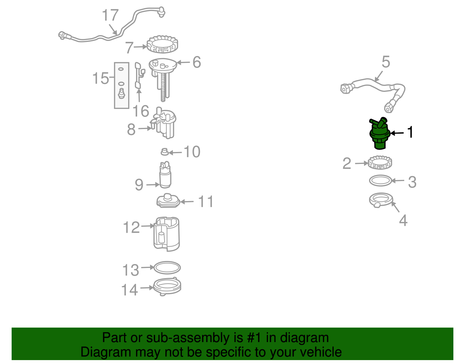 77390-0E011 - High-Quality Vapor Canister Purge Solenoid for 2004-2009 ...