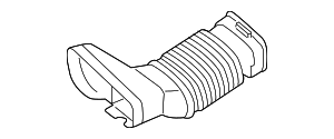 276-090-09-11 - Air Inlet Duct 2017-2020 Mercedes-Benz SLC 43 AMG ...