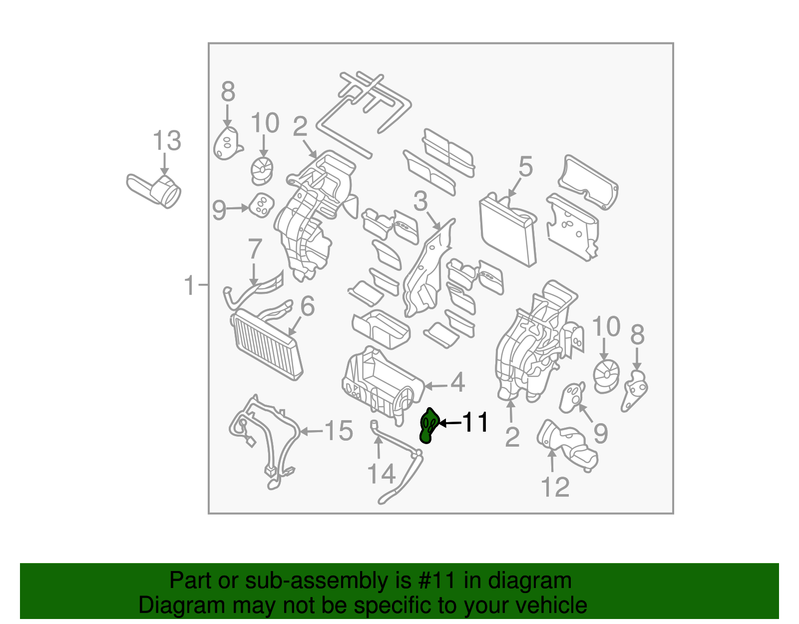 2006-2014 Kia Sedona Thermistor Probe 97614-4D000 | Retail Performance ...