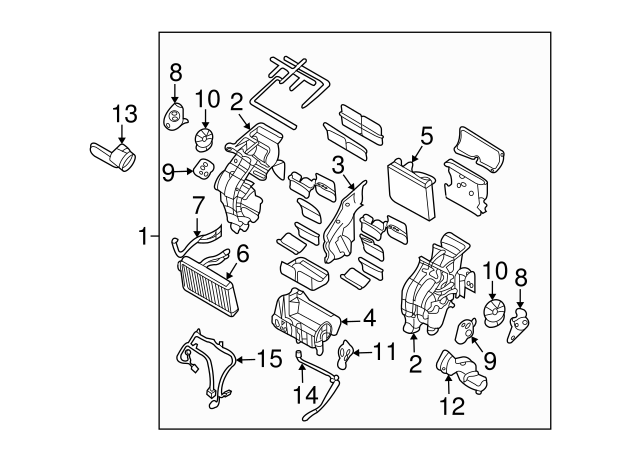2006-2014 Kia Sedona Thermistor Probe 97614-4D000 | TascaParts.com