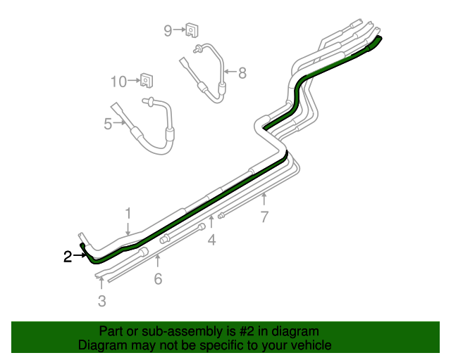 AC2Z-18663-A - Water Inlet 2008-2014 Ford | Ford OEM Parts Direct