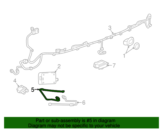 2021-2023 GM Rear Closure Hands Free Sensor 84650986 GM | GMPartsDirect.com