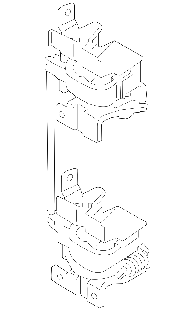 FL3Z-1826800-C - Hinge Assembly - 2017-2023 Ford | Lasco Auto Parts