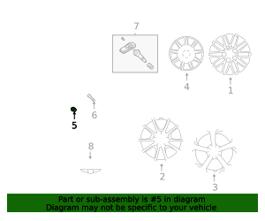 2006-2024 Hyundai Wheel Nut 52950-37000 | OEM Parts Online