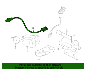 2007-2010 GM Heated Oxygen Sensor 12589380 GM | GMPartsDirect.com