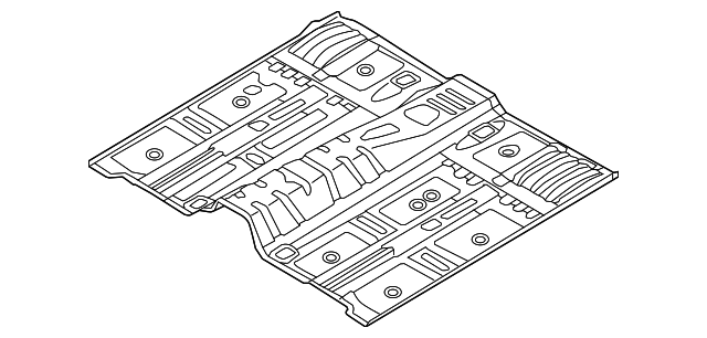 65100-R5010 - Floor Pan Assembly 2021-2023 Kia Sorento | Kia.Parts Store