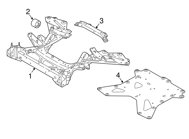 22-11-6-856-298 - Engine mount 2014-2020 BMW i8 | AutoNationParts.com