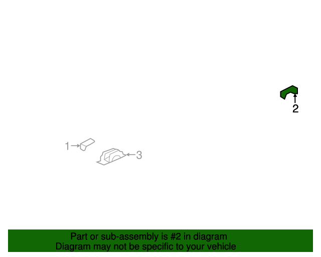 75554-0E060 - Drip Molding - 2014-2019 Toyota Highlander | nashuatoyota