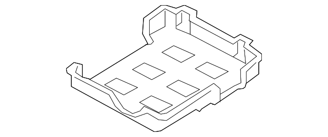 31425-G2500 - Lower Cover 2017-2022 Kia Niro | Kia.Parts Store