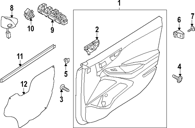2022-2024 Hyundai Ioniq 5 Cover 87650-GI010 | OEM Parts Online