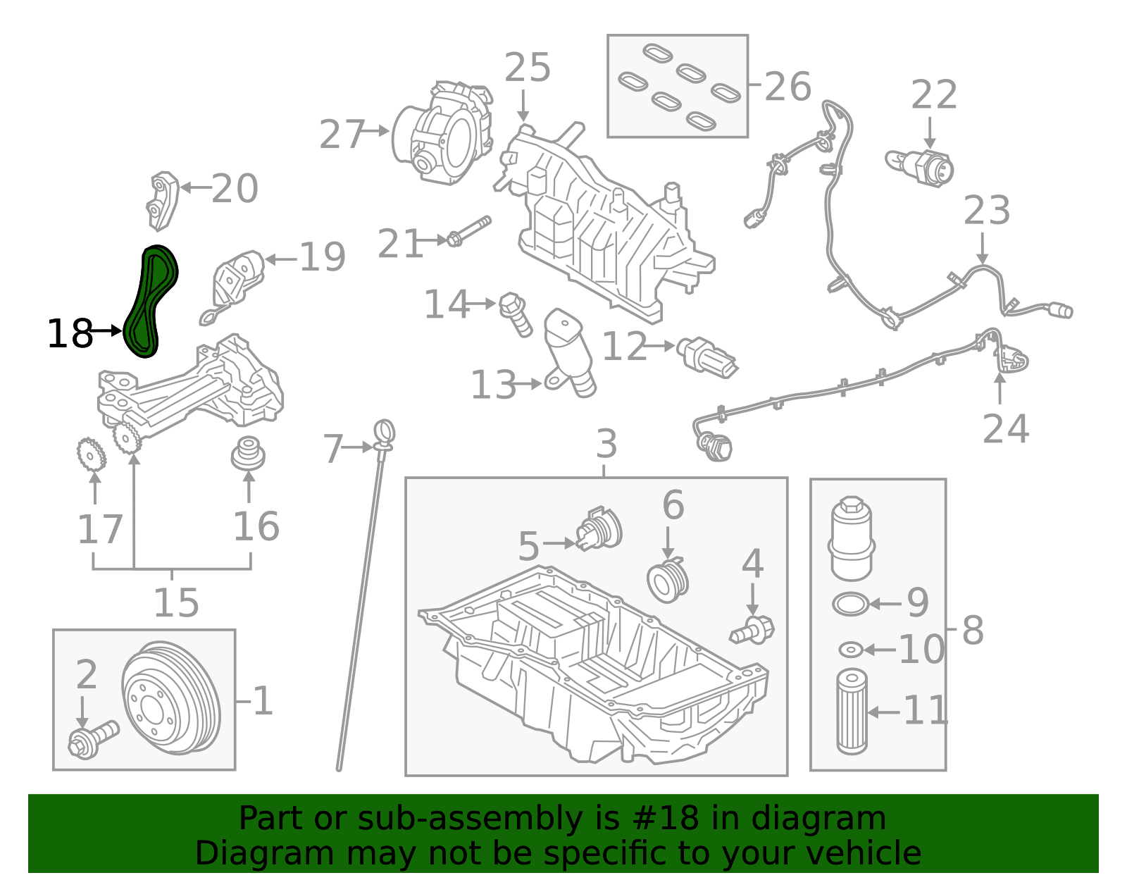 2015-2020 Ford | Timing Chain | JT4Z-6268-A | Walls' Ford Parts