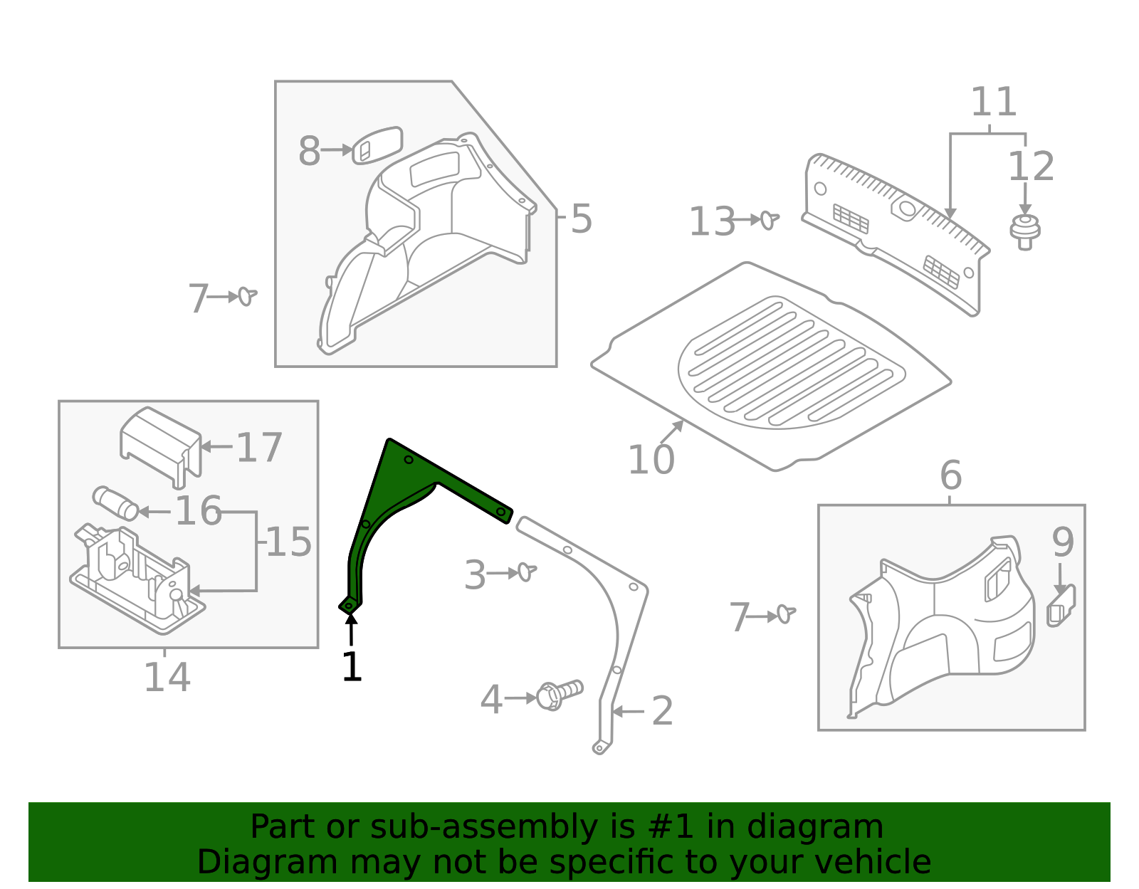 2021-2023 Hyundai Front Trim 85788-AB000-MC | OEM Parts Online