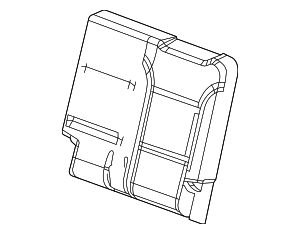 2022-2023 GM Seat Back Cover 85147667 | GMPartsDirect.com