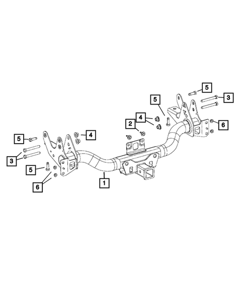 Trailer Tow and Tow Hooks for 2025 Ram 1500 | My Mopar Parts