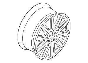 2009-2013 Land Rover Range Rover Sport Wheel, Alloy LR027544 ...