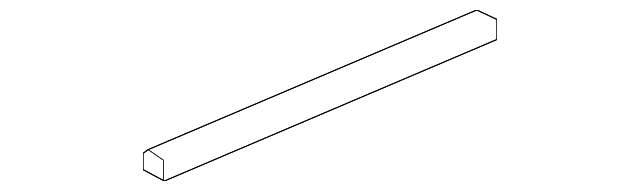 2009-2017 Audi Front Glass Side Seal 1K9-898-925-A | Audi USA Parts