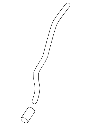 2009-2017 Audi Sunroof Drain Hose 8R0-877-201 | AutoNationParts.com