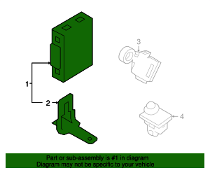 2009-2011 Chevrolet Receiver 95959517 | GMPartsDirect.com