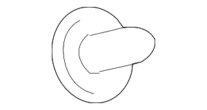 2011-2017 Buick Regal Fixed Glass Lower Clip 13111134 | GMPartsDirect.com